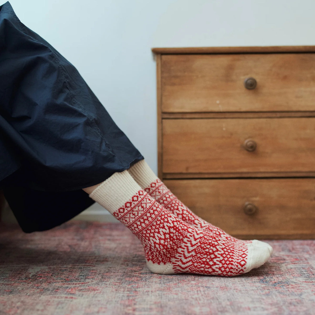 OSLO WOOL JAQUARD SOCK – Cavaletti Gallery